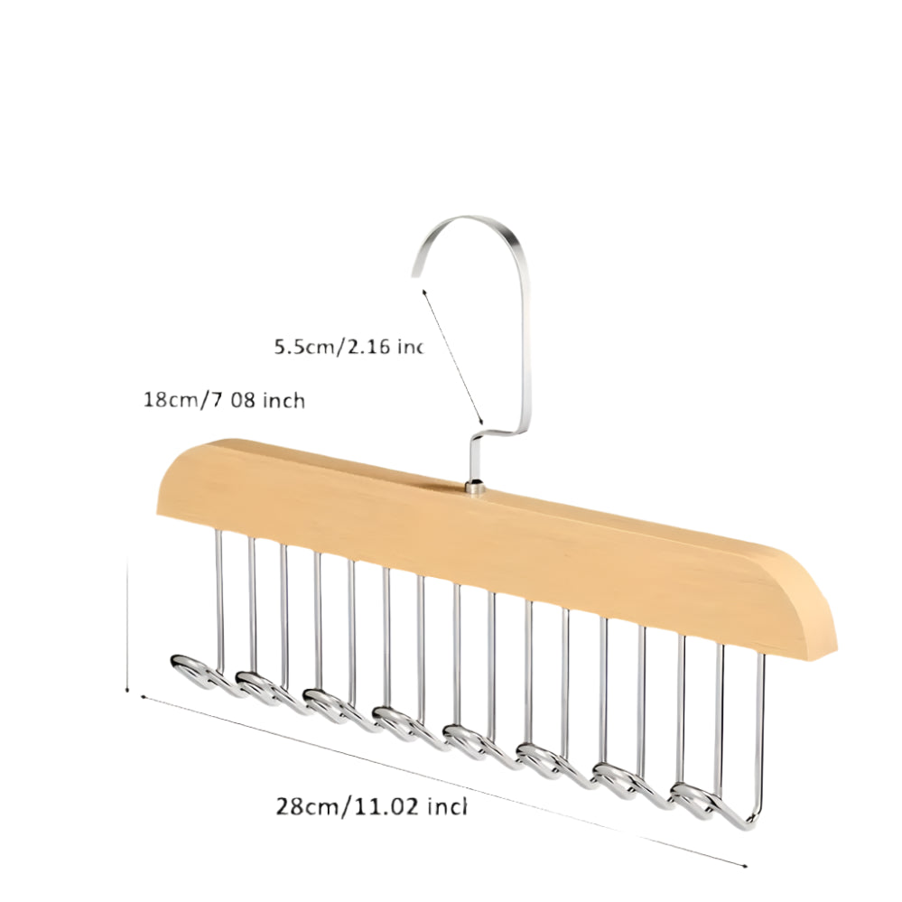 Cintre Rond en Bois Pour Foulard – Foularchic